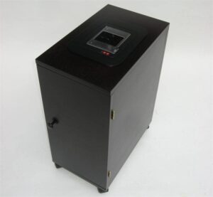 Black Wood Side Cart – Shuffle Tech